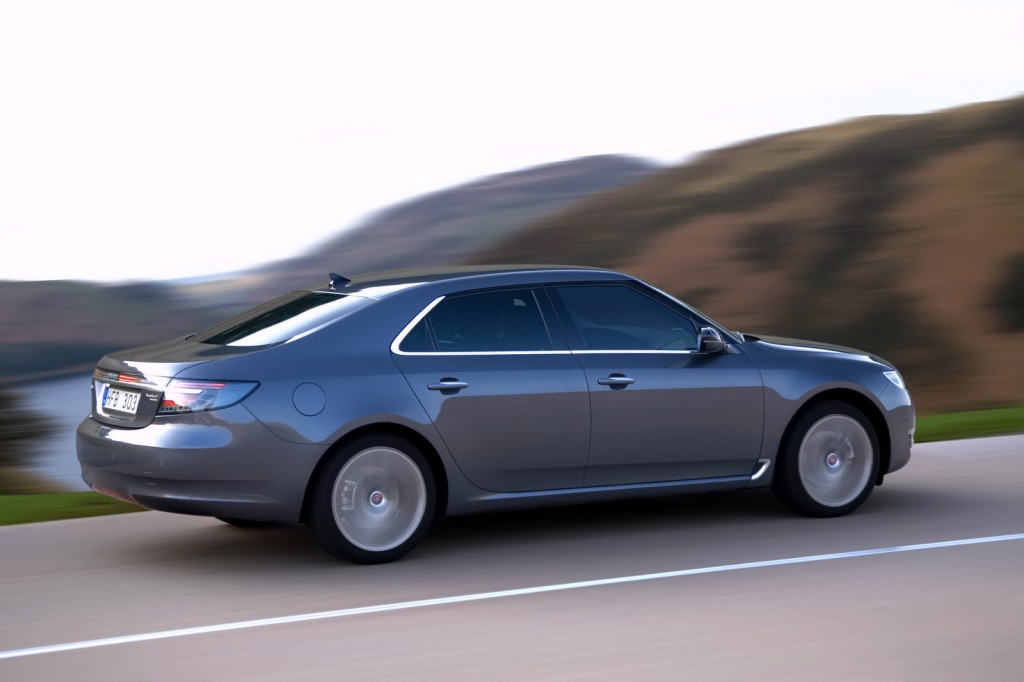 Saab 9-5 Station Wagon foto spia